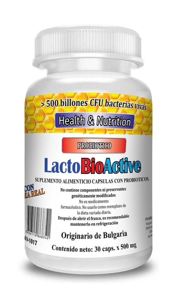 LACTO BIO ACTIVE CAPSULAS – Bandhas Farmacias